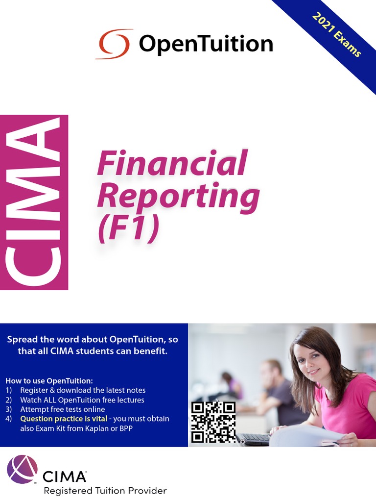 Cima f1 2021 Notes | PDF | Historical Cost | International Financial ...
