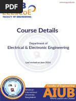 AIUB-B.Sc. EEE Course List | PDF | Electronics | Signal (Electrical Engineering)