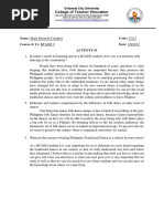 A Narrative Report On The Webinar | PDF | Learning