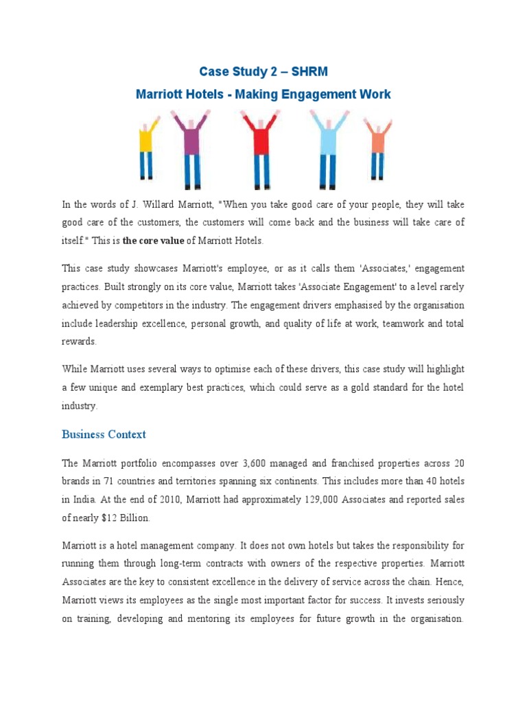 Case Study 2 | PDF | Marriott International | Employment