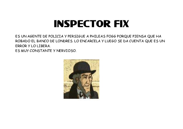 Inspector Fix: El Perseguidor de Fogg | PDF