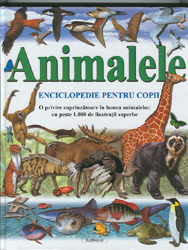 Atlas Animale-Enciclopedie Pentru Copii | PDF