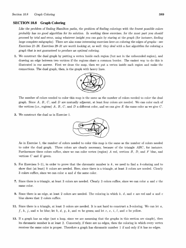 Graph Coloring | PDF | Vertex (Graph Theory) | Combinatorics