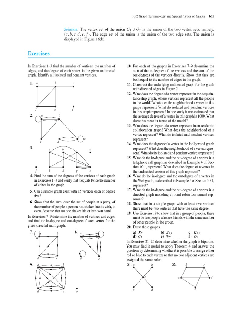 Graph Terminology | PDF | Vertex (Graph Theory) | Theoretical Computer Science