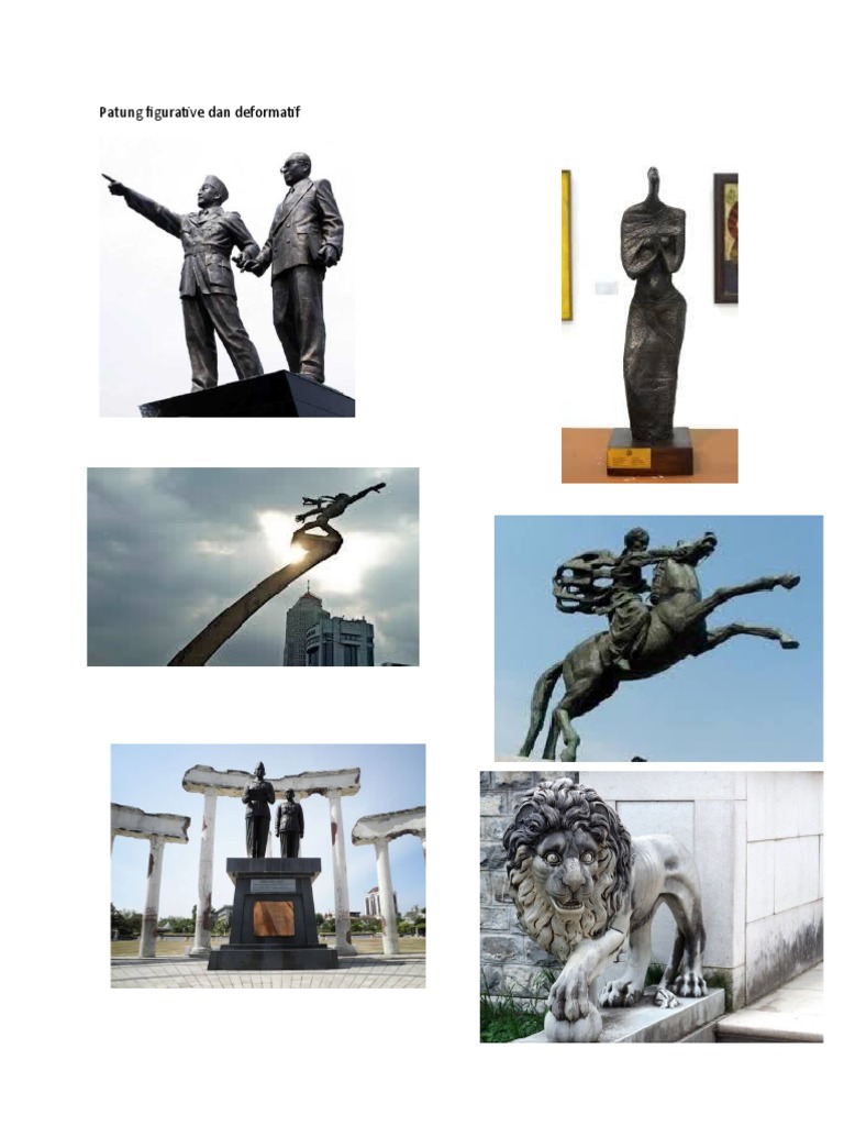 Patung Figurative Dan Deformatif | PDF
