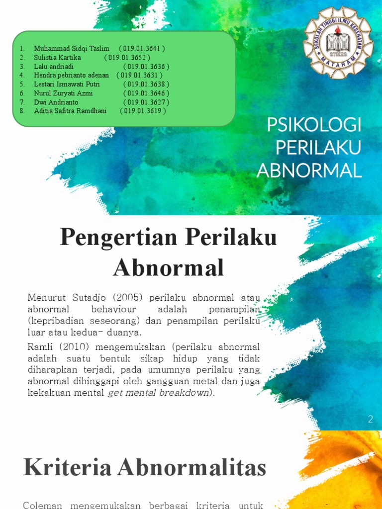 Psikologi Abnormal | PDF