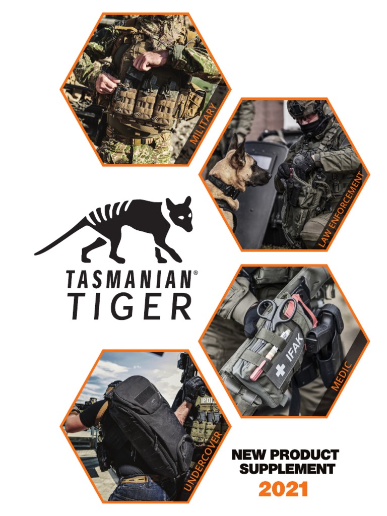 Tasmanian Tiger Catalog 2021 | PDF | Backpack | Consumer Goods