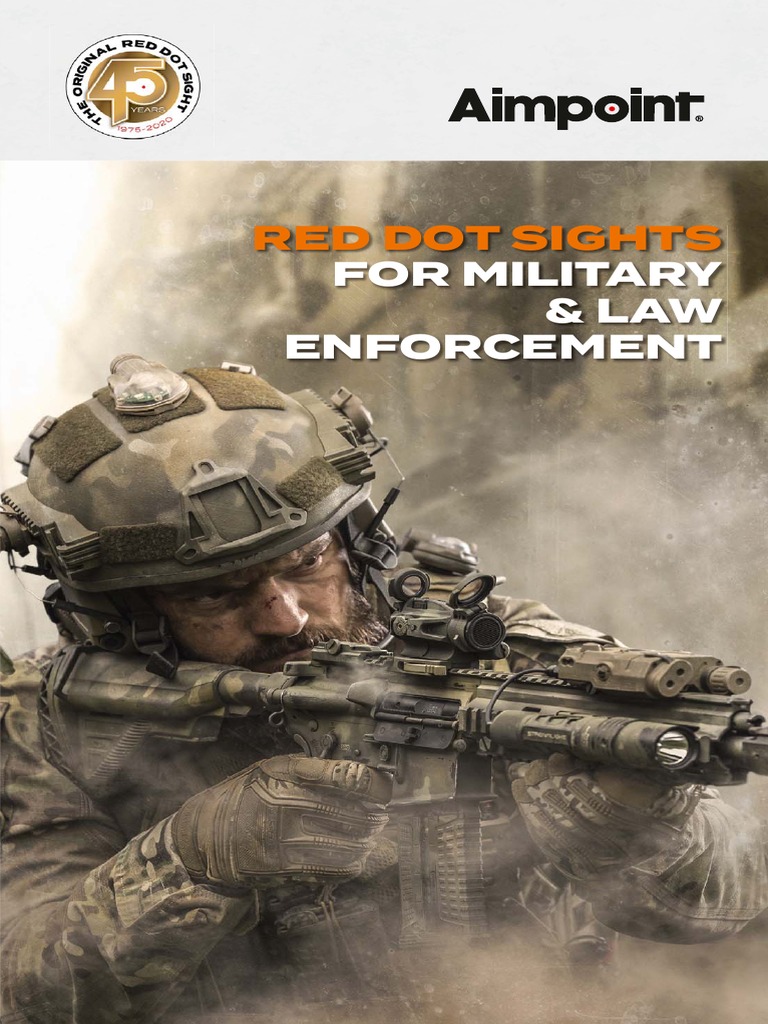 Aimpoint Catalog 2020 - LE and Military Products | PDF | Projectile ...