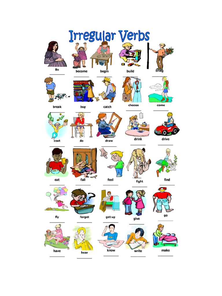 Lottery Game Verbs Irregular | PDF