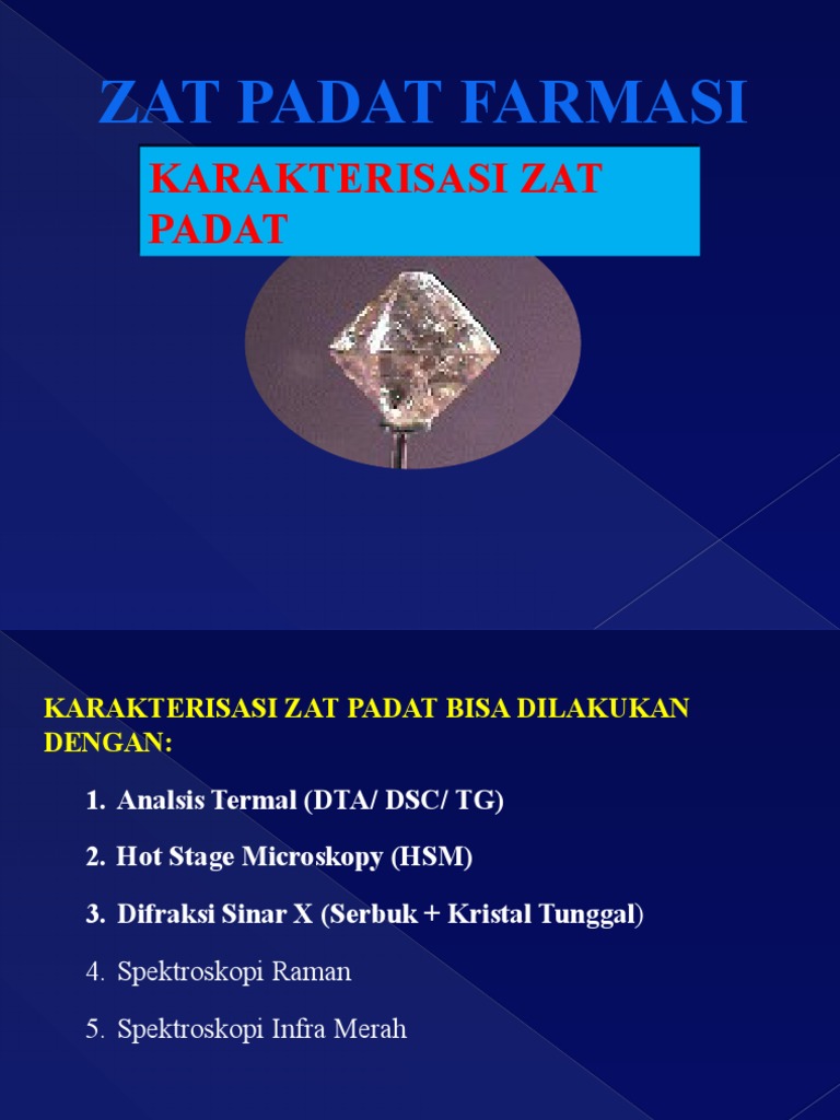 Karakterisasi Padatan | PDF