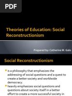 George Counts | PDF | Sociological Theories | Teaching And Learning