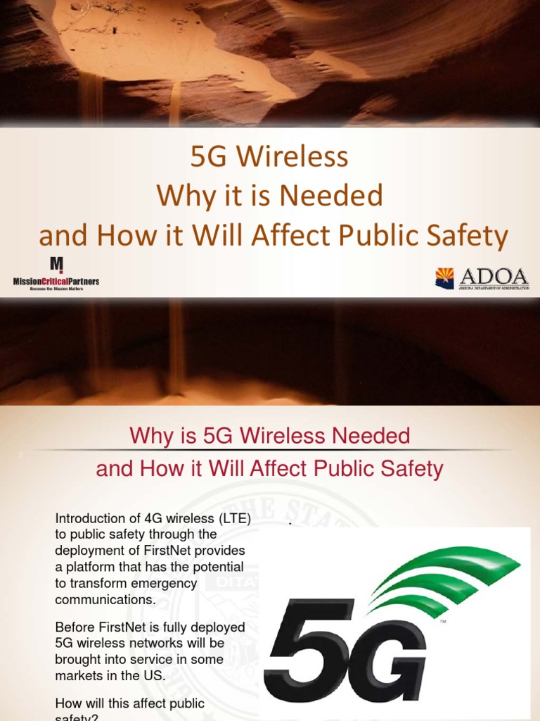 5G - Why Is It Needed and Effects On Local Government AZ 020918 - 2 ...