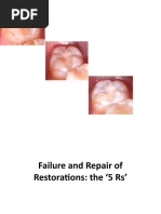 Class V Composite Preparation and Restoration On Human Toothpdf | PDF ...