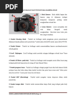 Mengenali Fungsi Tombol Dan Bagian Kamera DSLR | PDF | Komputer