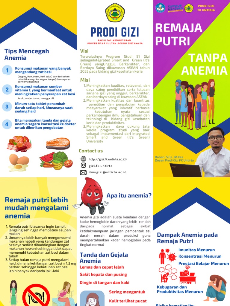 Leaflet Anemia Pada Remaja | PDF