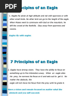 7 Principles of An Eagle | PDF | Eagle | Nest
