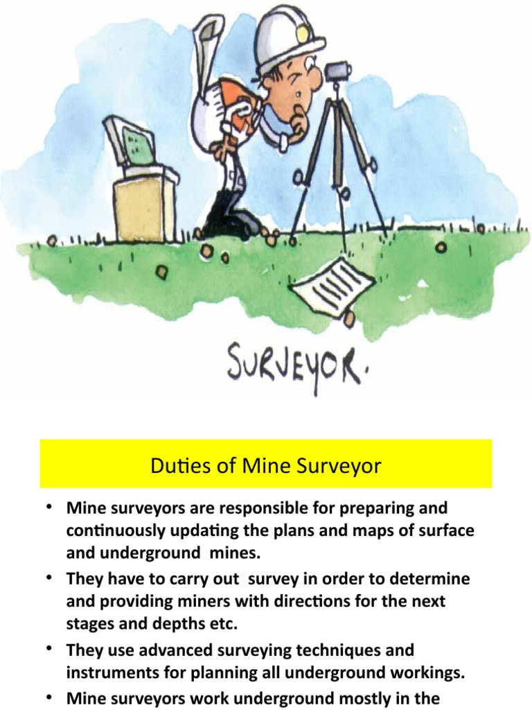 Duties of Mine Surveyor SC | PDF | Surveying | Mining