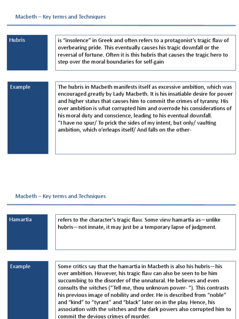 Macbeth's Tragic Flaws Explained | PDF | Macbeth