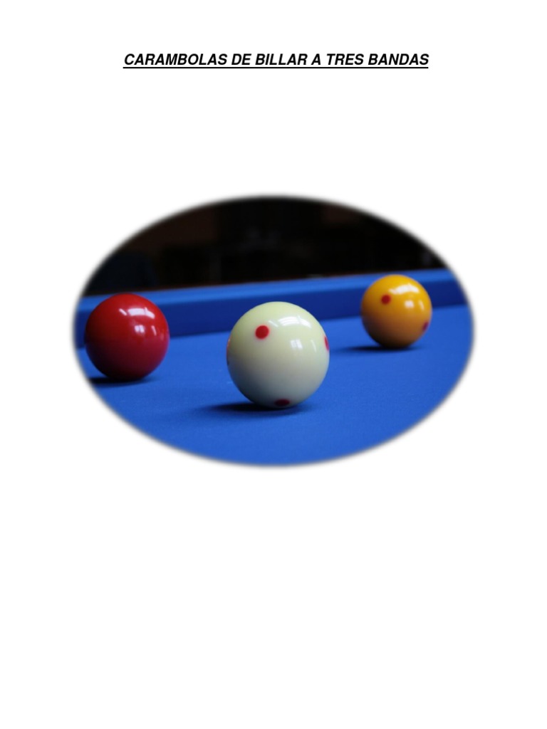 Técnicas de Billar a Tres Bandas | PDF | Cue Sports | Deportes