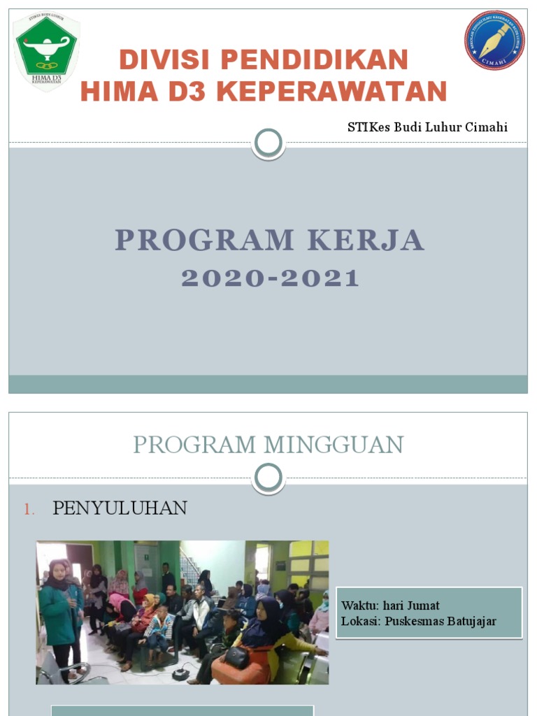 Proker Div. Pendidikan | PDF