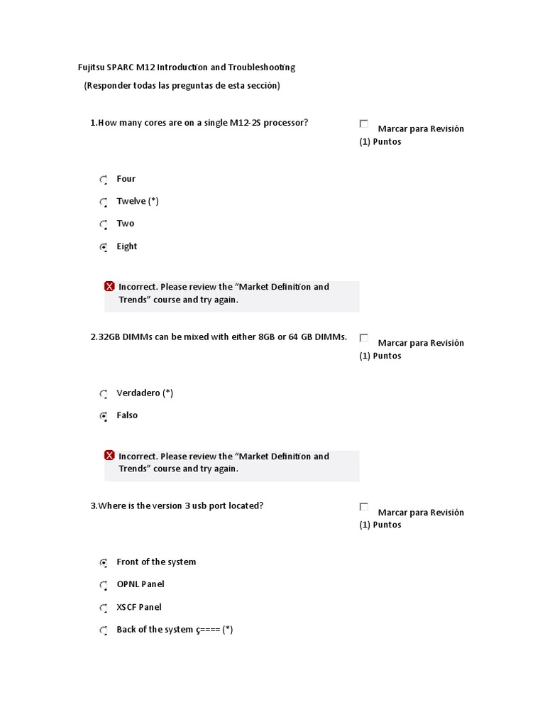 Fujitsu SPARC M12 Introduction and Troubleshooting Assessment | PDF | Computer Related ...