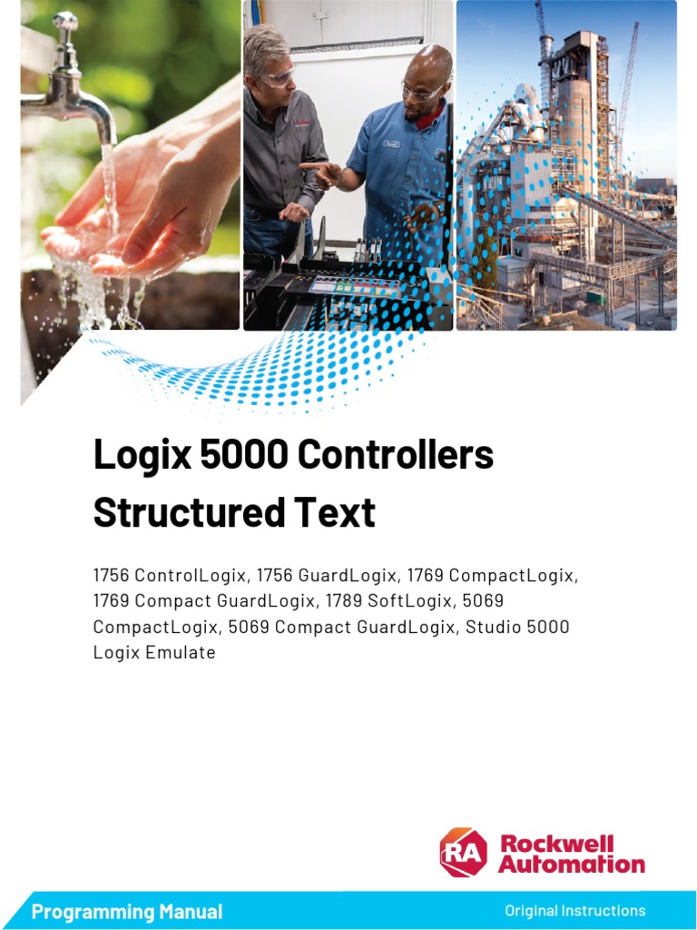 Logix 5000 Controllers Structured Text: Programming Manual | PDF ...