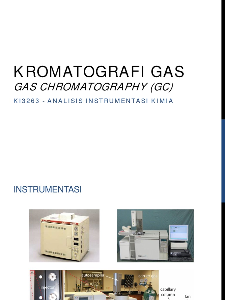 Analisis Instrumentasi Kimia - GC | PDF