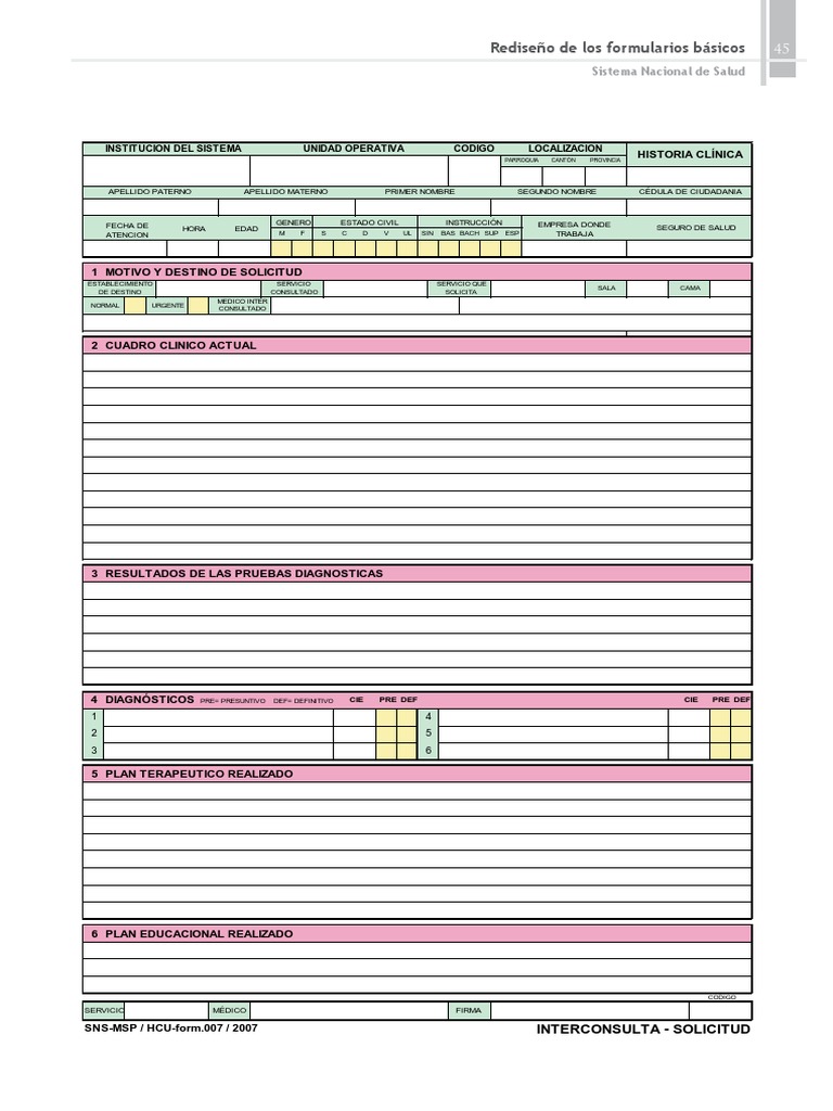 INTERCONSULTA | PDF | Ciencias de la Salud | Cuidado de la salud