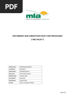 Third Party Anti-Bribery and Corruption Declaration Form | PDF ...