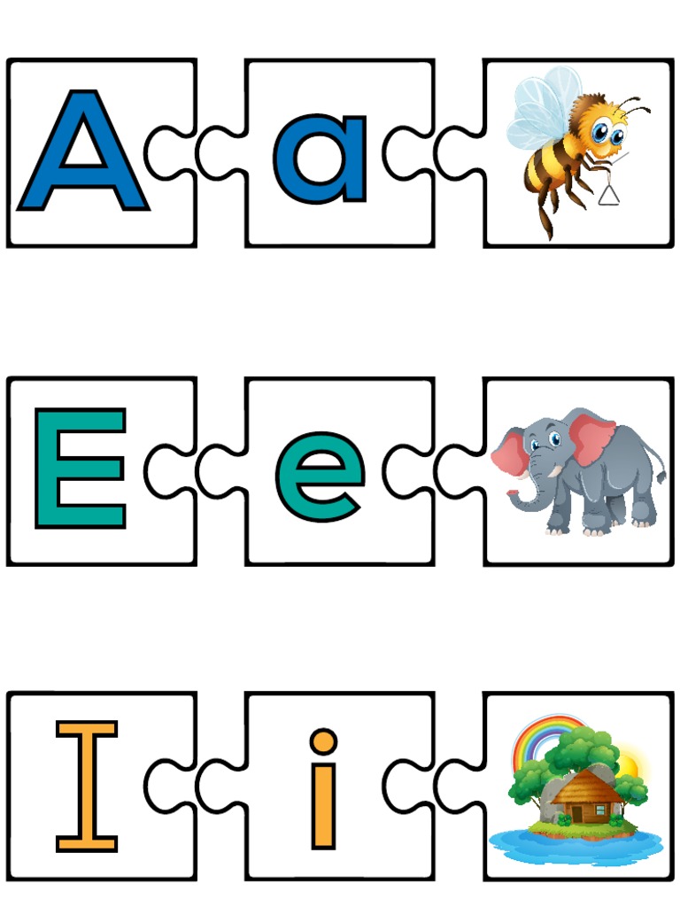 Rompecabezas Vocales | PDF