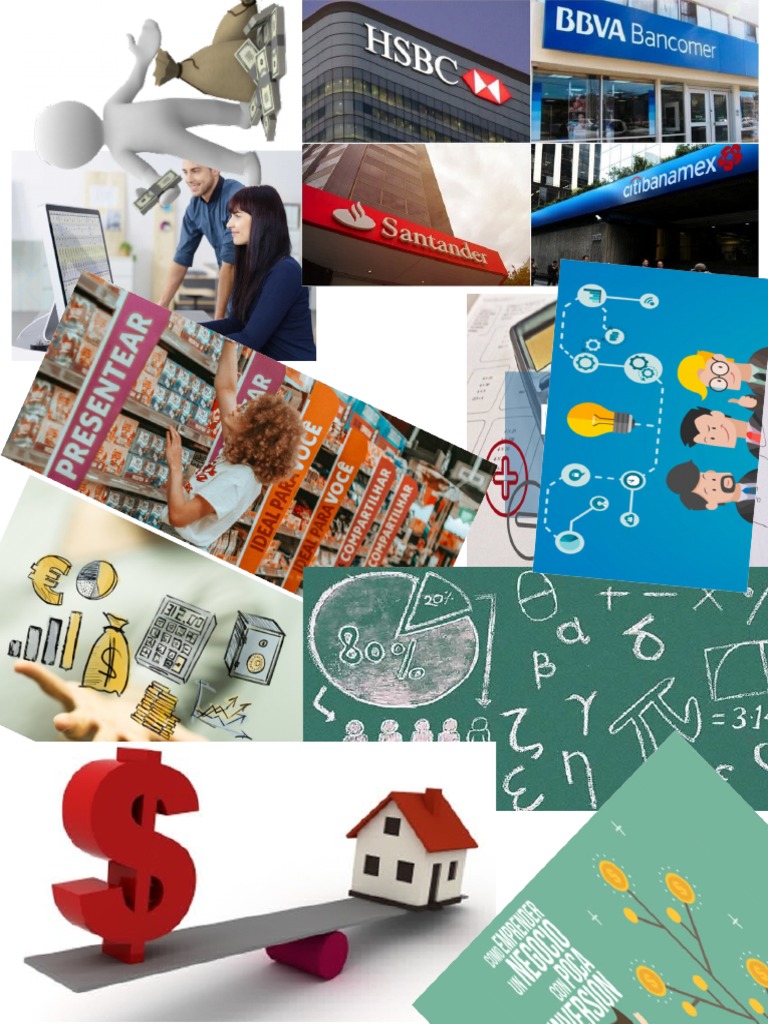 Collage MATEMÁTICAS FINANCIERAS | PDF