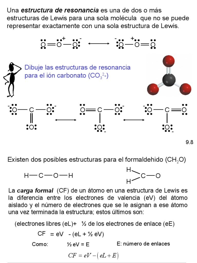 Cargas Formales | PDF | Enlace químico | Atómico
