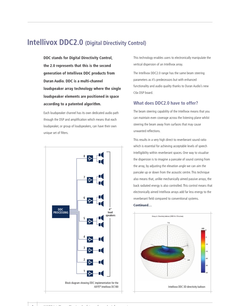 Explained DDC2.0 | PDF | Loudspeaker | Sound