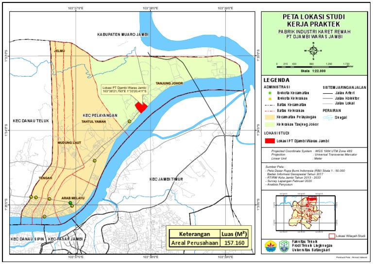 Peta Lokasi Perusahaan | PDF