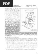 Microscope Field of View Calculations | PDF