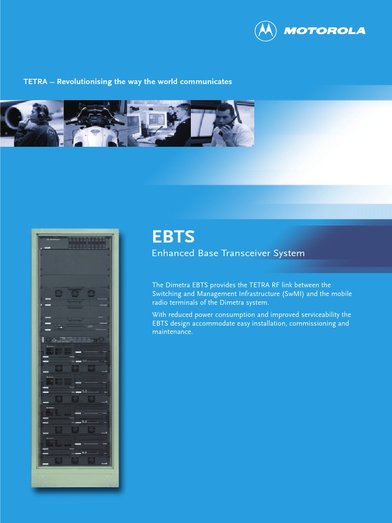 Enhanced Base Transceiver System: TETRA - Revolutionising The Way The ...
