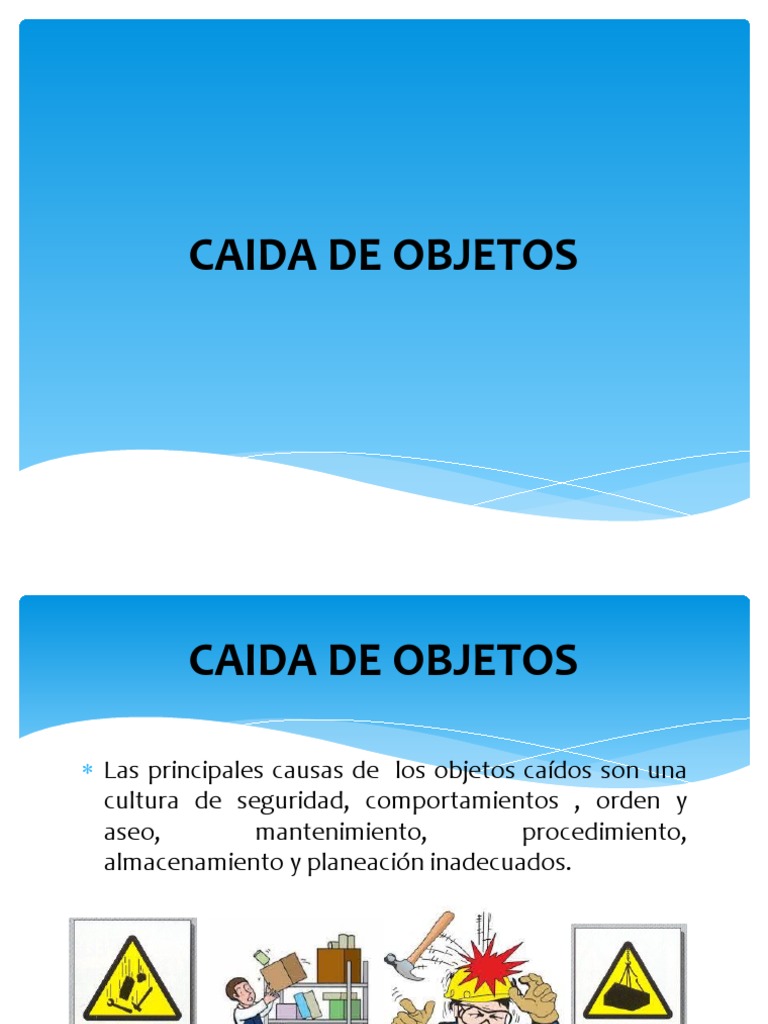 Caida de Objetos | PDF