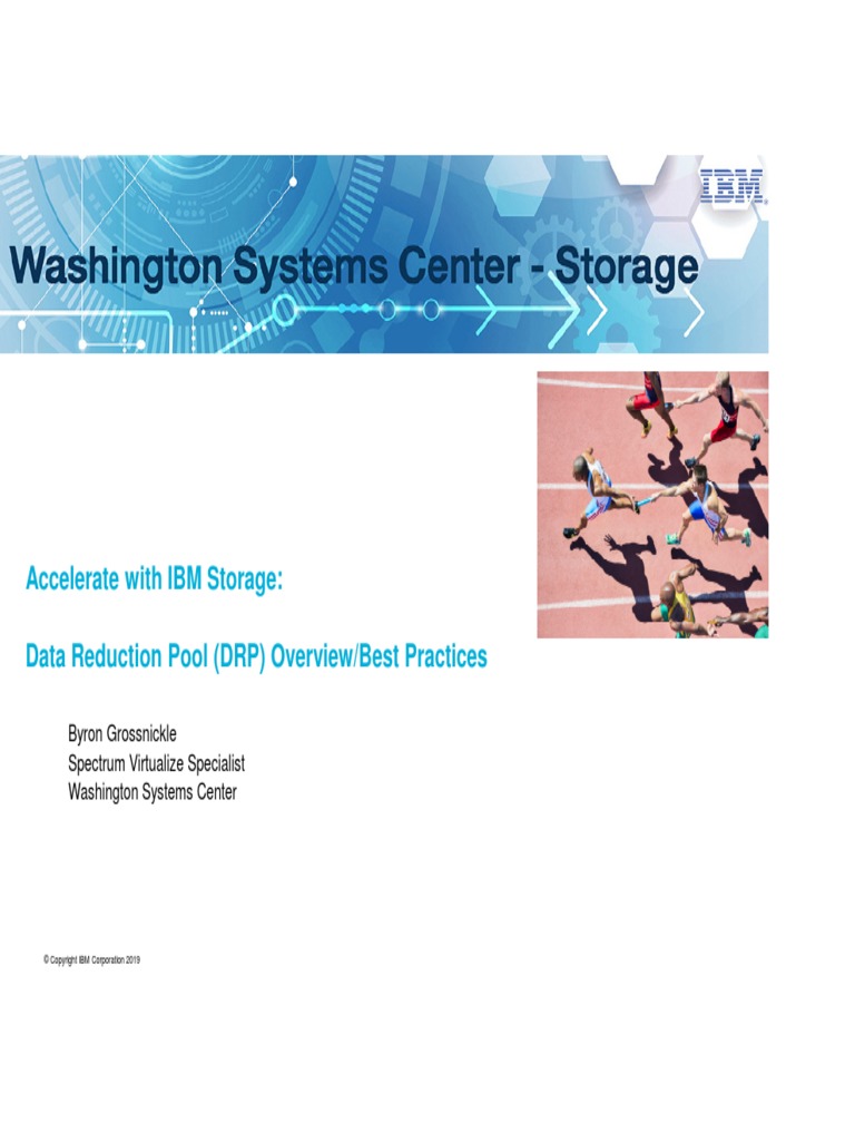 Accelerate With IBM Storage: Data Reduction Pool (DRP) Overview/Best Practices | PDF | Computer ...