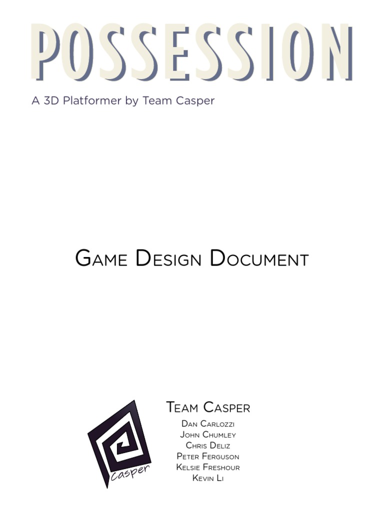 Casper Game Design | PDF | Rendering (Computer Graphics) | Computing ...