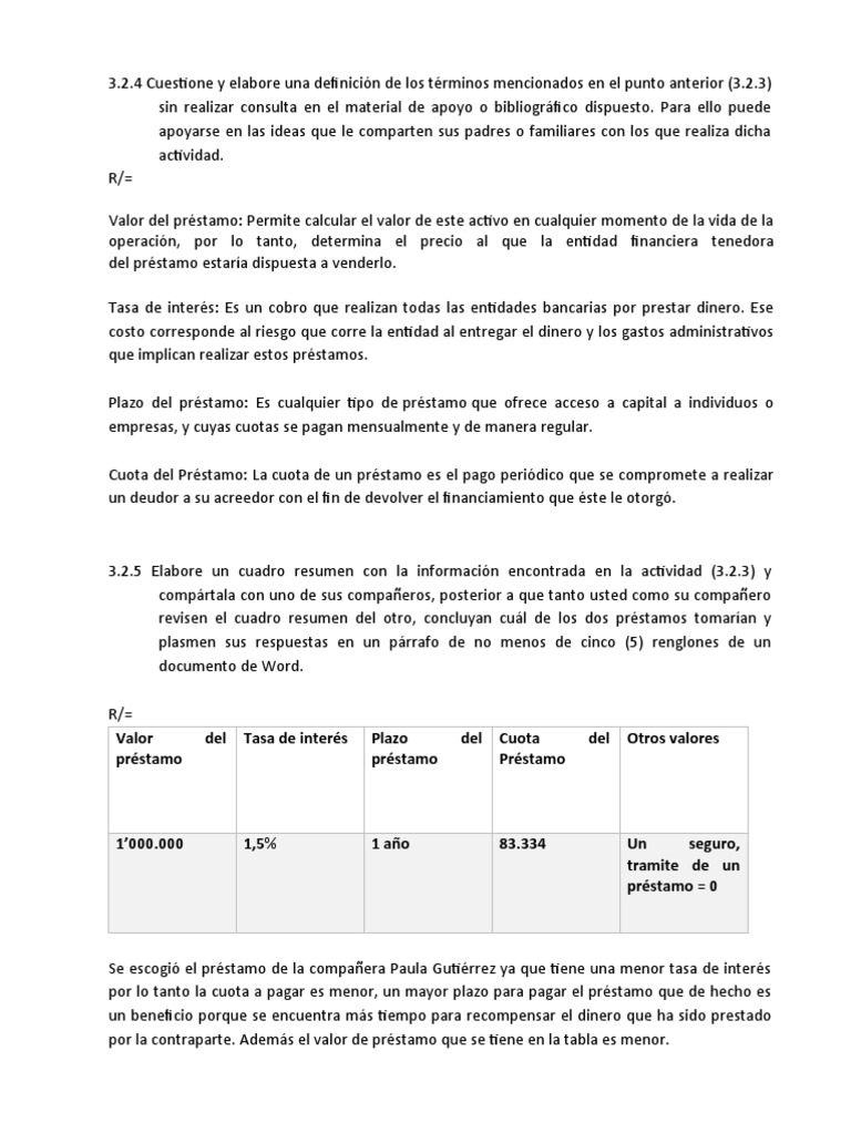 Guía de Aprendizaje AA11 Sena | PDF | Crédito | Finanzas y dinero