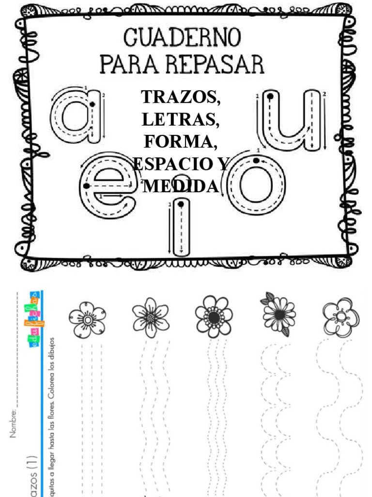 Libro para Imprimir de Trazos | PDF