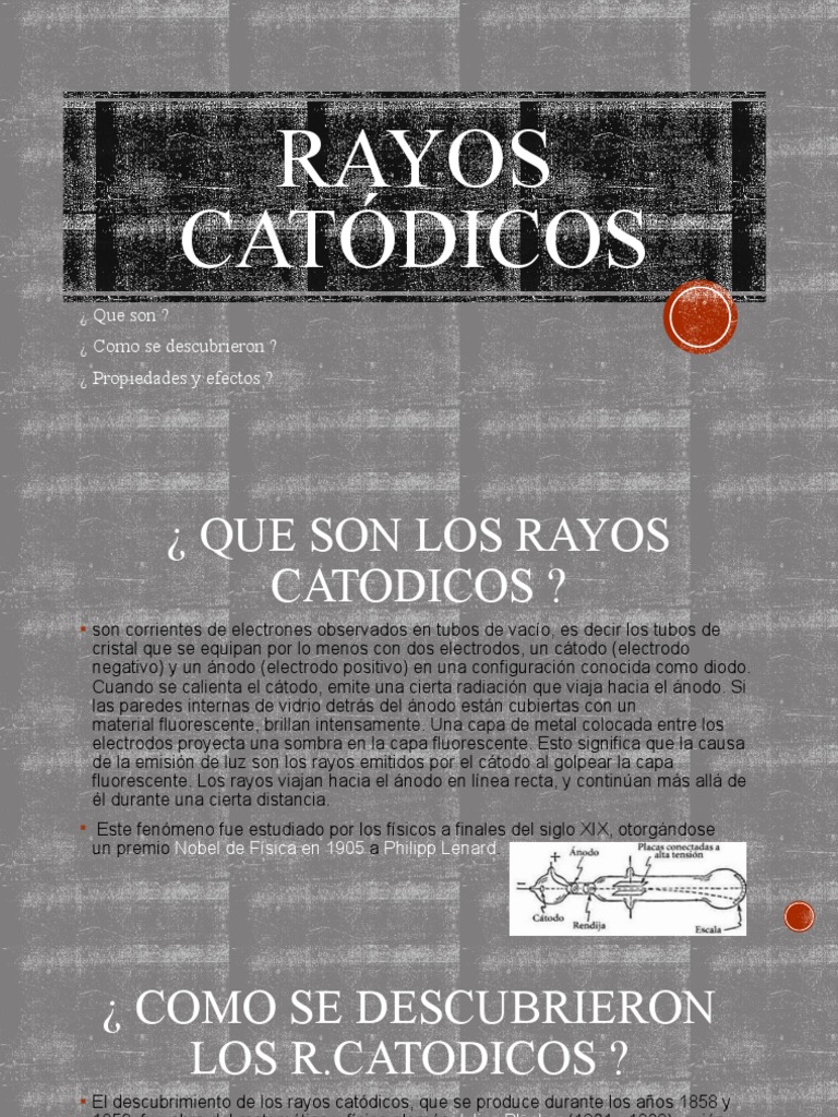 Rayos Catodicos | PDF