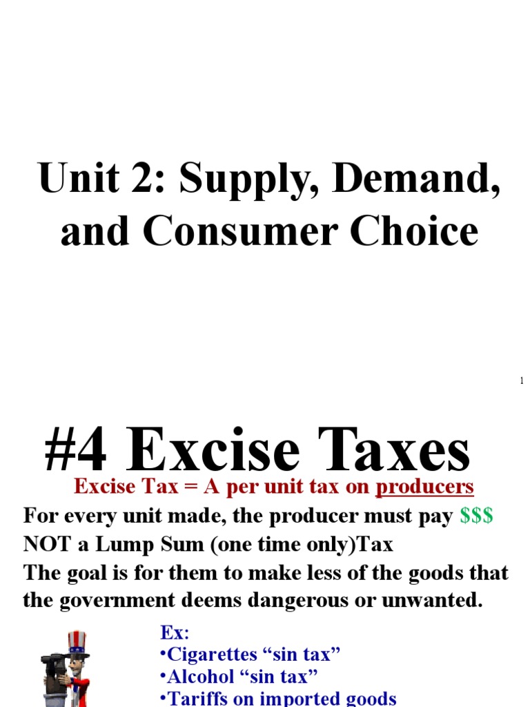 AP Micro 2-6 Excise Taxes | PDF | Economies | Taxes