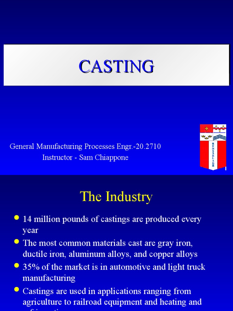 Casting 1 | PDF