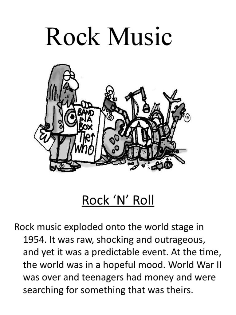 Rock Music | PDF | Rock And Roll | Drum Kit