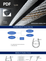 Tabel Kekuatan Sling - Tabel Diameter Kabel | PDF