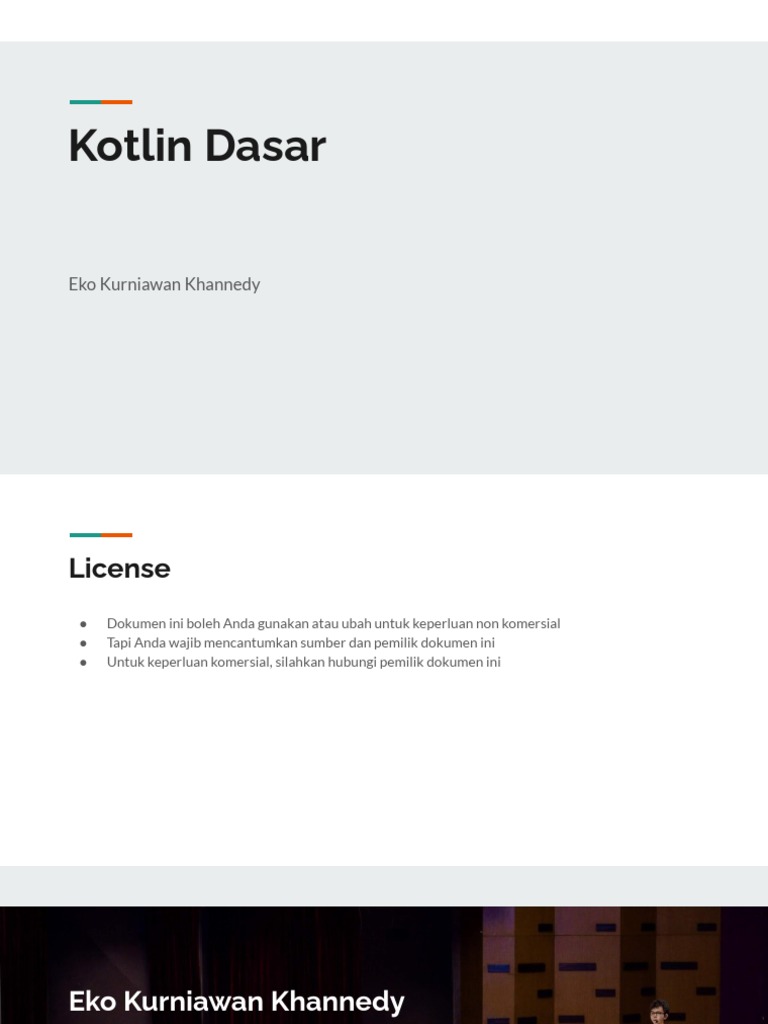 Kotlin Dasar | PDF