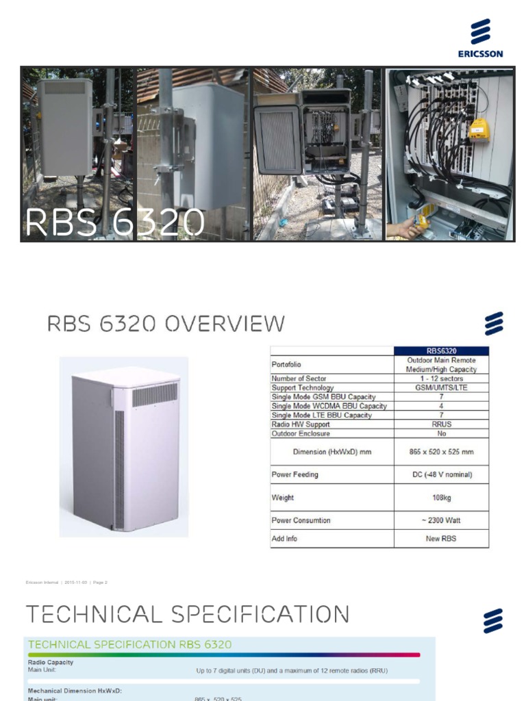 RBS 6320 - 1 | PDF
