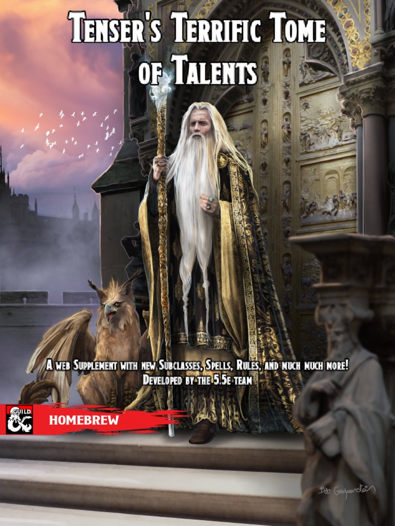 Tenser's Terrific Tome of Talents | PDF | Wizards Of The Coast Games ...