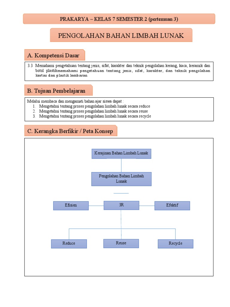 Bahan Ajar Kelas 7 S2 Pertemuan 3 | PDF